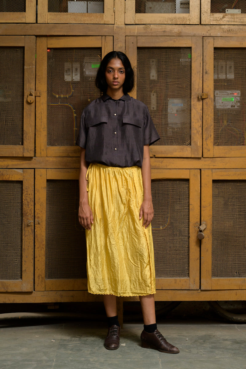 ALFIE - CRAYOLA YELLOW | CHARCOAL | RED INDIGO STRIPE – Runaway Bicycle